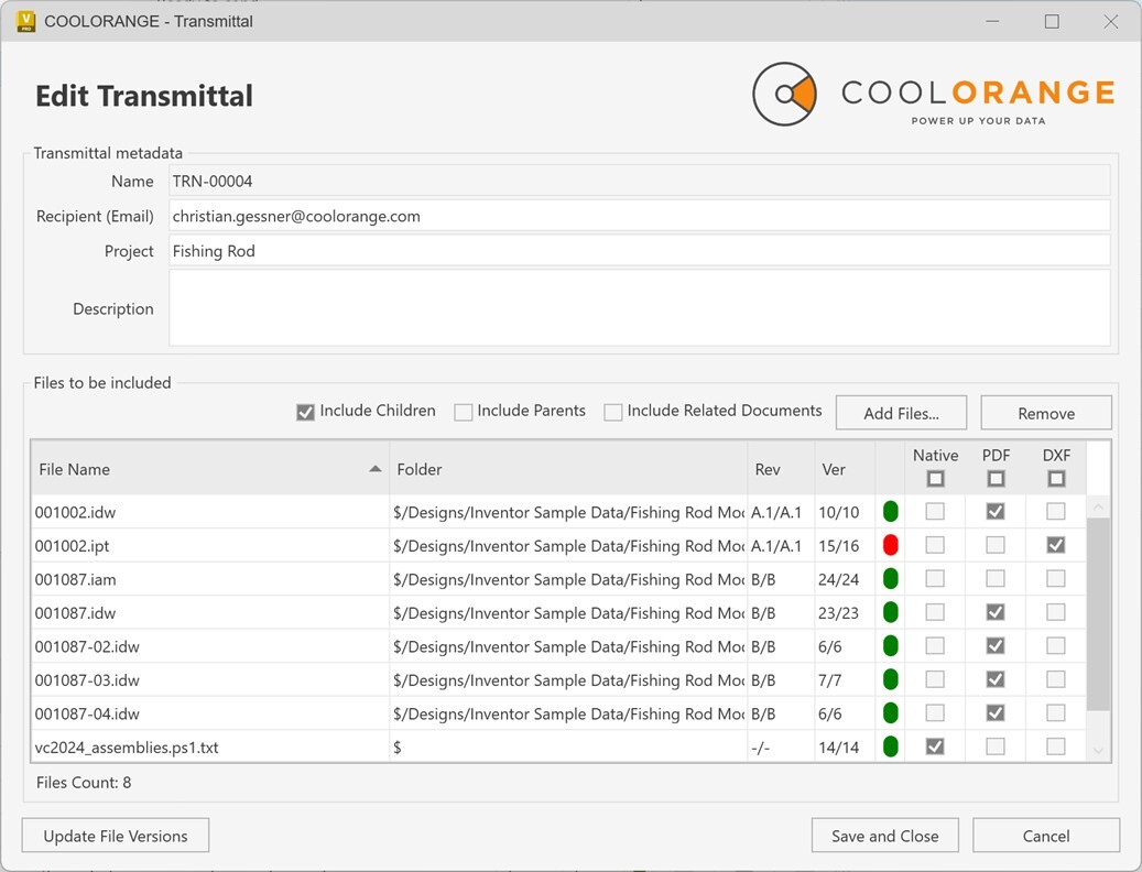 Simplifying File Sharing: Why You Need a Transmittals Workflow in Autodesk Vault